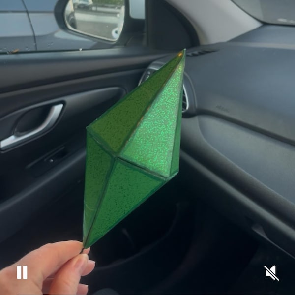 DIY Sims Plumbob Costume: Printable Template (PDF & SVG) - Etsy