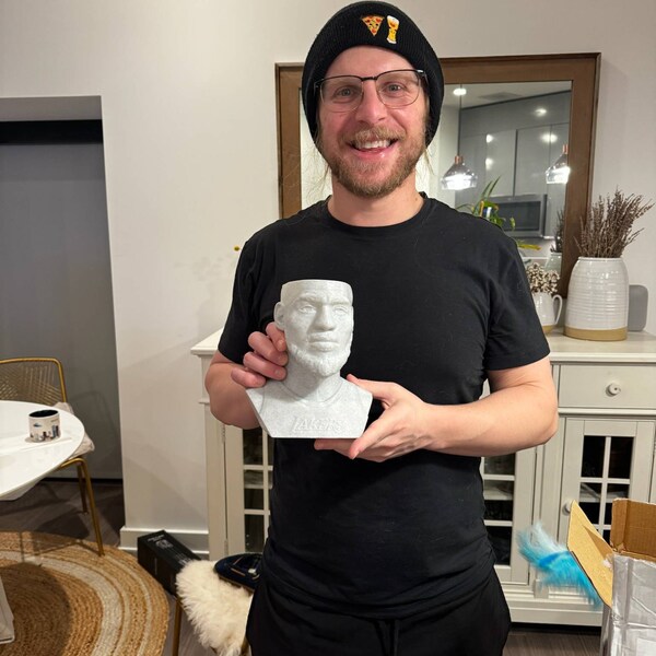 Travis Scott Succulent Planter Pot, Unique Celebrity Face Plant Holder ...