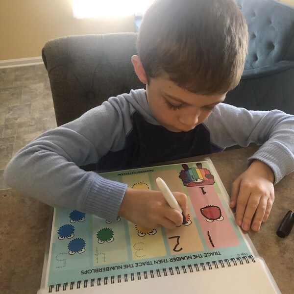 Number 1 to 10 Busy Binder Book - Activity Book for Preschool and ...