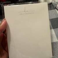 Personalized Large Notepad / Notepad With Name and Lines / Large ...