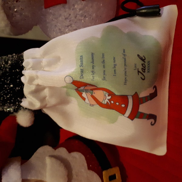 Santa's Lost Wallet, Red Christmas Wallet, Festive Coin Purse, Xmas ...