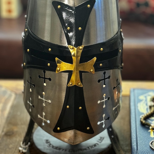 Special Edition Templar Warrior Helmet Great Templar Crusader Helmet ...