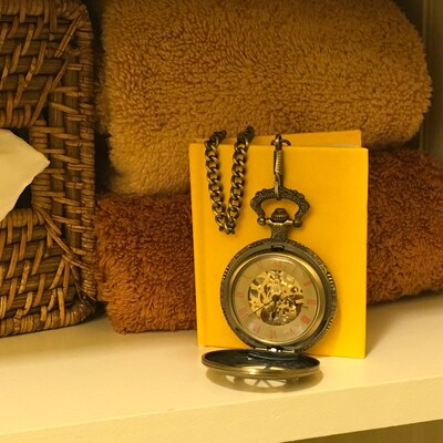 Time Lord Mechanical Pocket Watch Pocket Chain or Necklace - Etsy