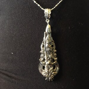 Handmade Angel Wing Spoon Pendant Gift for Grandma Silverware - Etsy