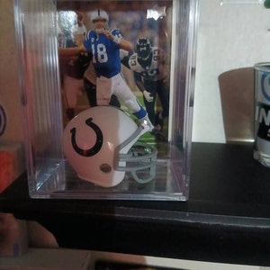 Isiah Pacheco Kansas City Chiefs Mini Helmet Shadowbox Display, Sports ...