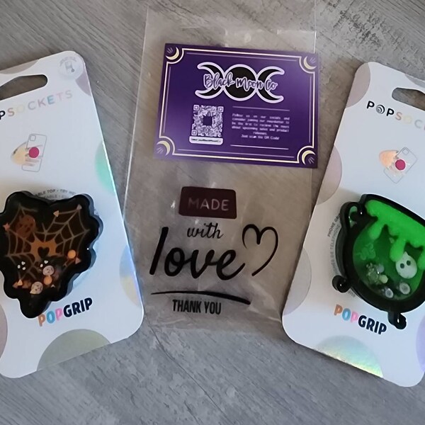 Witch Cauldron Shaker Popsocket™, Glow in the Dark Halloween Shaker ...