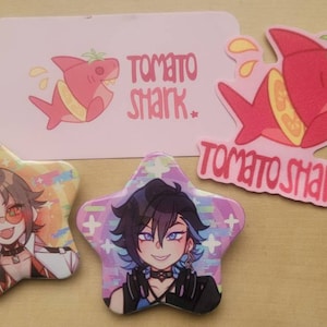 Nijisanji Vtuber Star Buttons - Etsy