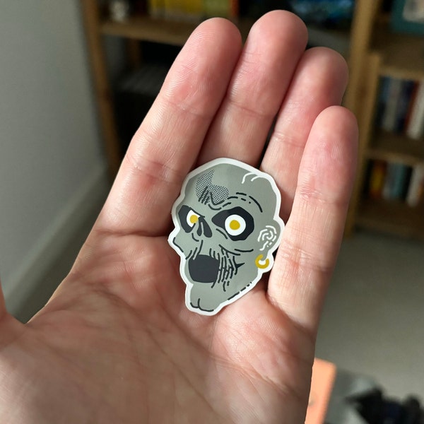 Dripping Zombie Sticker MINI - Etsy