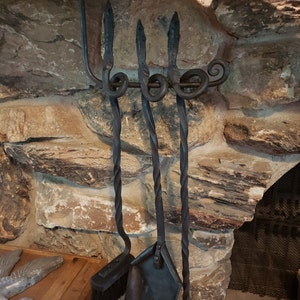 Hand Forged Wizard Face / Gnome Hooks / Blacksmith | Etsy