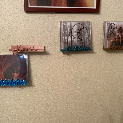 CD Wall Display for lover Customized CD Wall Mount - Etsy