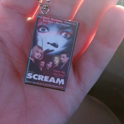 Scream Classic Horror Vhs Dvd Bluray Movie Keychain - Etsy