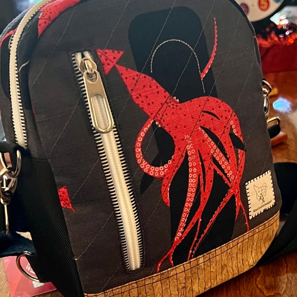 Pebble Sling Bag SEWING PATTERN: Convertible Backpack With Video ...