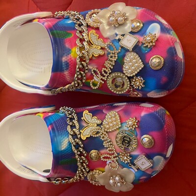 Stitch & Angel croc Charms - Etsy