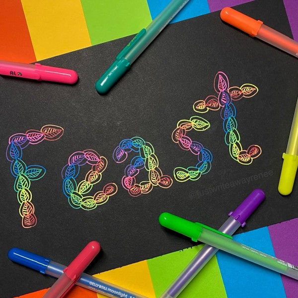 BUNDLE: Creative Lettering Workbooks [vol.1 + Vol.2 + Vol.3 + Vol.4] by ...