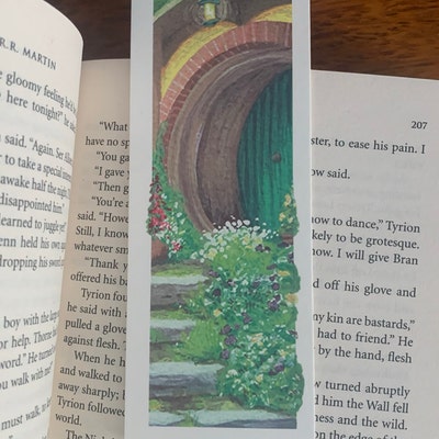 Valiant Soldier Art Print of Hand-painted Fantasy Bookmark - Etsy