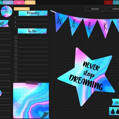 Onenote Flash Cards Template, Onenote Digital Flashcards, Onenote ...