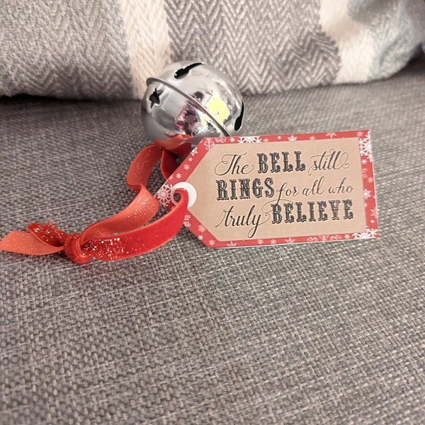 Polar Express Bell Still Rings Party Gift Tags - INSTANT DOWNLOAD ...