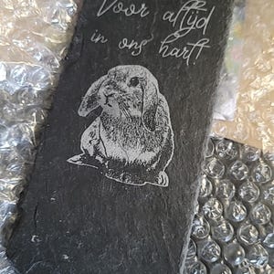 Weatherproof Slate Board AT HOME AS A CAMPER Door Sign Wall Decoration ...