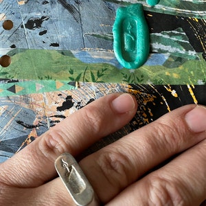 Lighthouse Wax Seal Signet Ring - Etsy