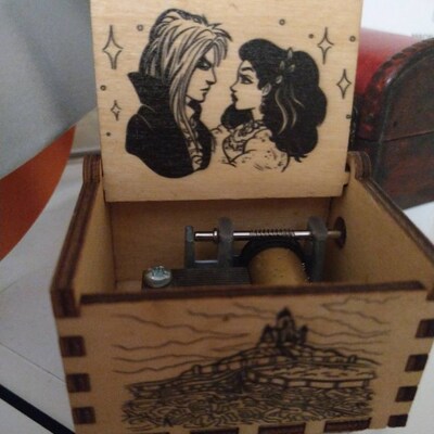 Labyrinth Music Box Hand-cranked Music Box Fantasy Music - Etsy