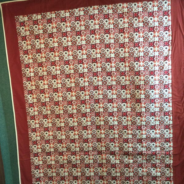 Fleur Noire the Plaid Plus Quilt Kit, Pattern by Allie Perry of Taren ...