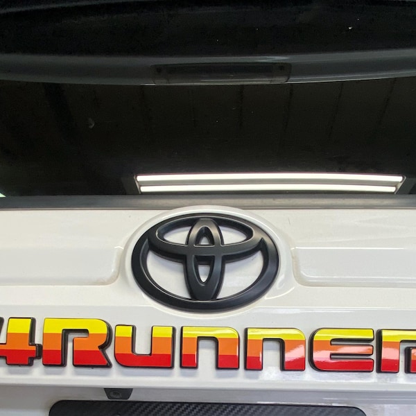 Fits 2010-2024 Toyota 4runner Rear Emblem 3M Vinyl Decal Overlay - Etsy