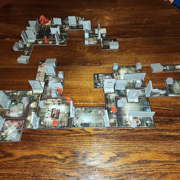 Resident Evil 1/2/3 3D Board Game Pieces - Etsy
