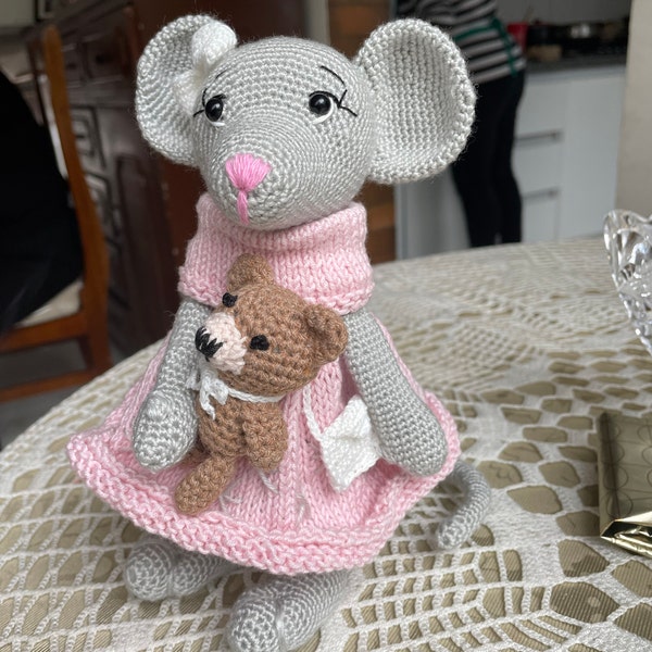 Crochet Pattern - Little Mouse Milla - Etsy