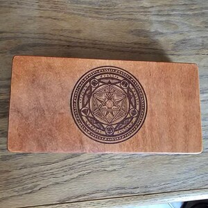 Personalized Engraved Wood Dungeon Master Screen With Custom Side ...