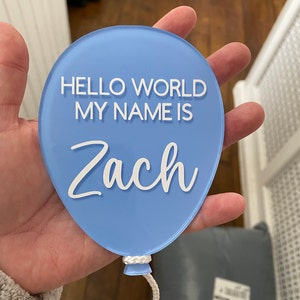 Balloon Monthly Milestones One Month Old 2 Months Old 12 - Etsy UK