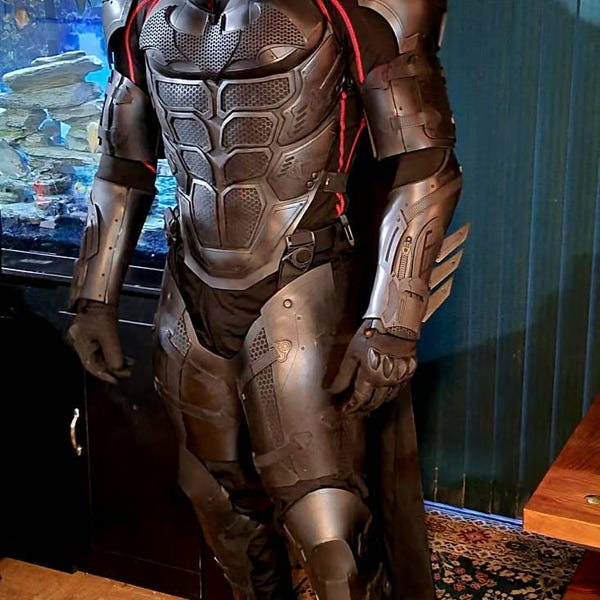 Bat Superhero of Arkham Asylum Chest Armor, Arkham Design. - Etsy