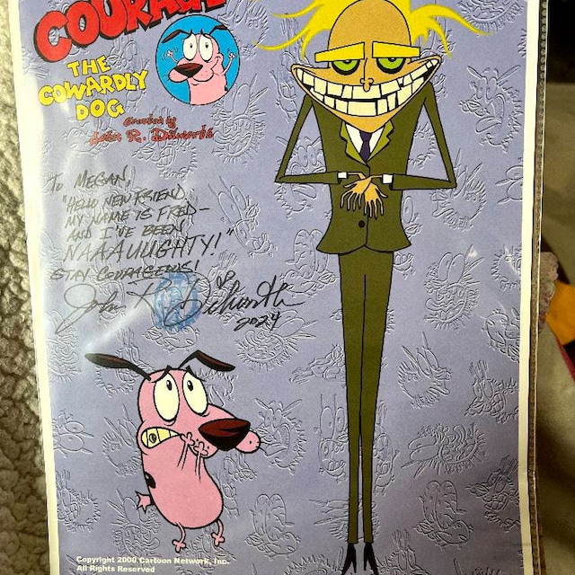 Courage The Cowardly Dog Haircut
