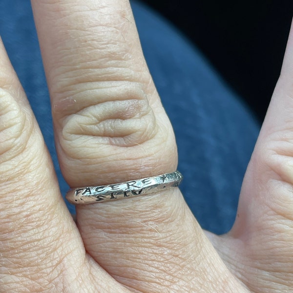 Latin Posie Ring Latin Quote “she Flies With Her Own Wings. to Do is to ...