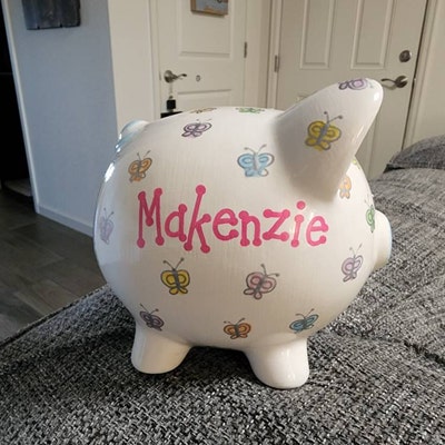 Puppy Dog Personalized Piggy Bank, Dog Bank, Beagle Bank, Cute Dog ...