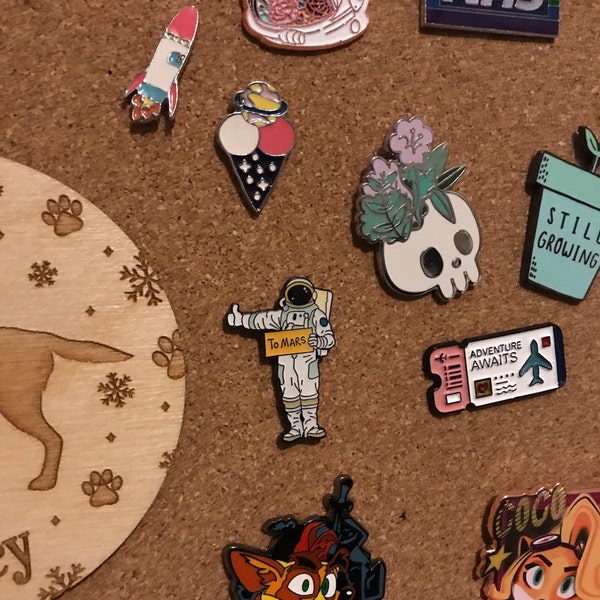 To Mars Astronaut Science Pin - Etsy