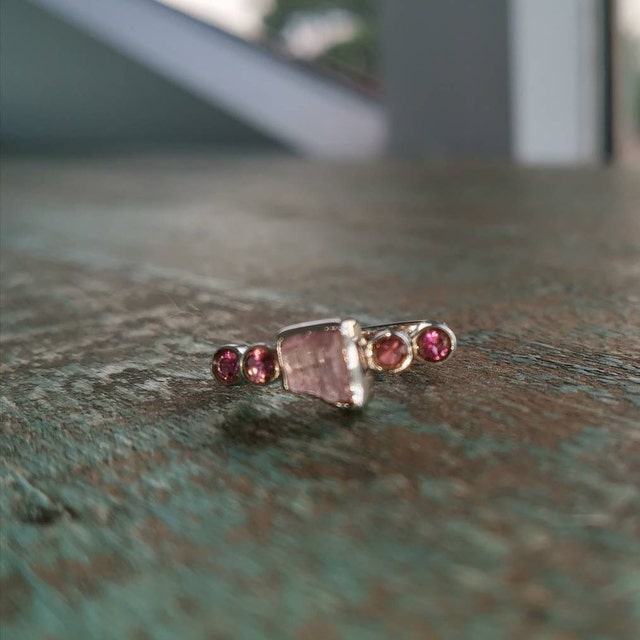 Handmade gemstone and sterling silver jewelry by ZebaJewelry