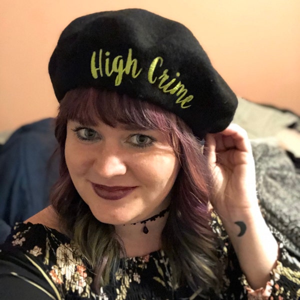 Custom Embroidered Beret - Etsy