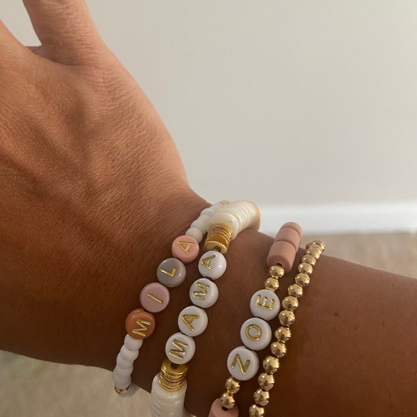 Breast Cancer Awareness Bracelets, Handmade Breast Cancer Bracelets - Etsy