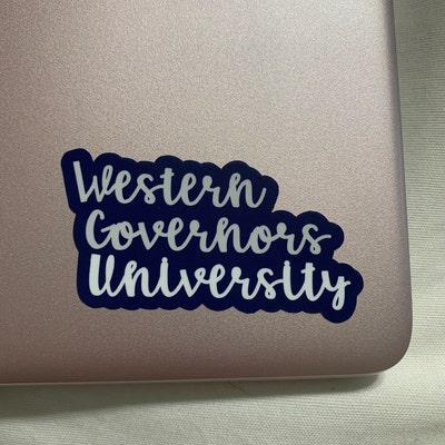 WGU Vinyl Sticker Western Governors University Night Owls - Etsy