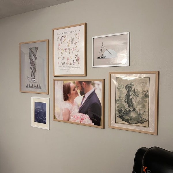 David and Goliath Bible Story, 1 Samuel 17 Original Christian Art ...