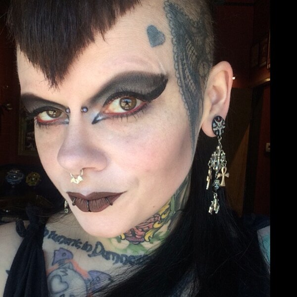 Bat Septum Ring, Septum Hoop, Bat Nose Ring, Sterling Silver Nose Ring ...