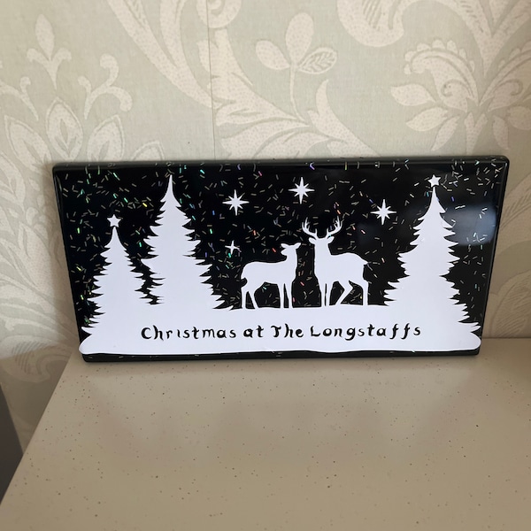 Winter Scene SVG Cut File for Cricut, Deer Svg, Snowy Woods Svg, Snowy ...