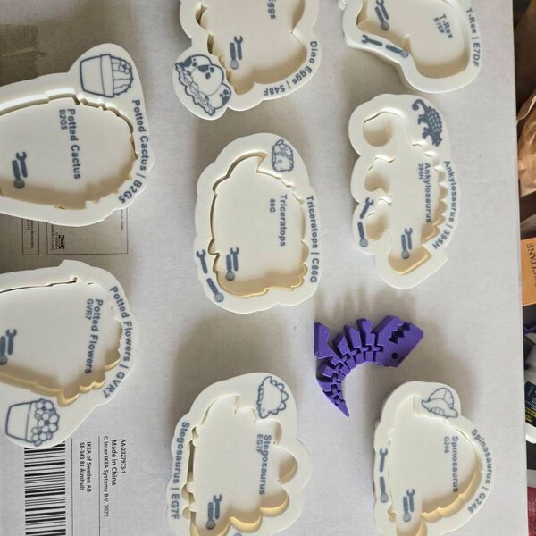 Long-haired Hamster Cookie Cutter With Optional Stamp - Dough, Icing ...