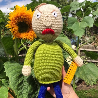 Baldi Basics Inspired Plushie CROCHET PDF PATTERN - Etsy