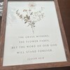 Christian Floral Poster Set of 2, Whatever is True, Philippians 4:8 ...