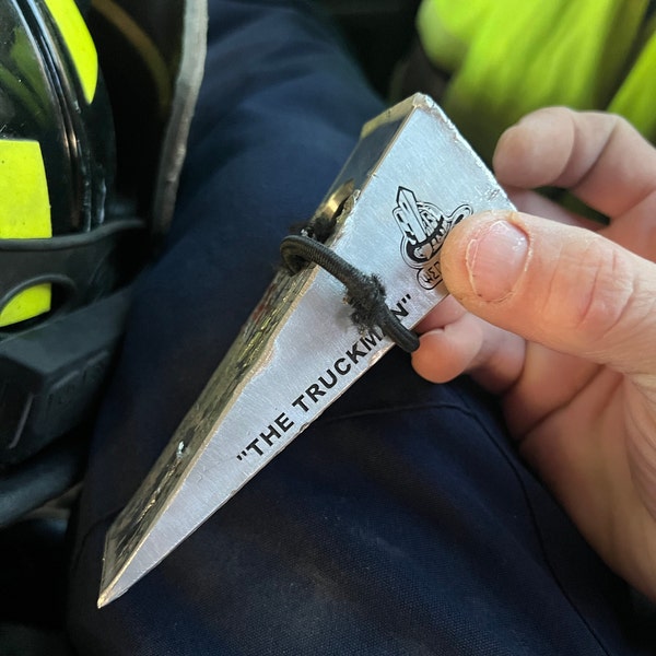 The Truckman - 1 Firefighter Aluminum Wedge W/ Pick Hole, Forcible ...