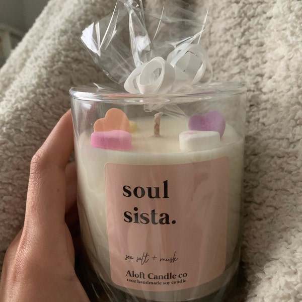 Handmade Soy Candle 12oz Celebrate - Etsy