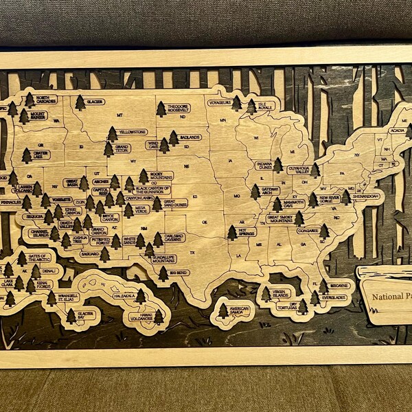 Colorado State Parks Tracker Map: Bucket List Camper Decor - Etsy