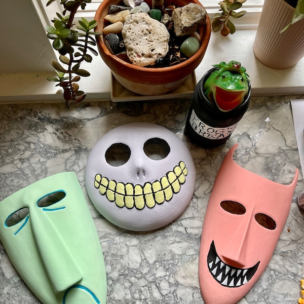 Oogie Boogie Kids Mask, DIY Resin Kit (WE Pay USA Tariff Fees for You ...