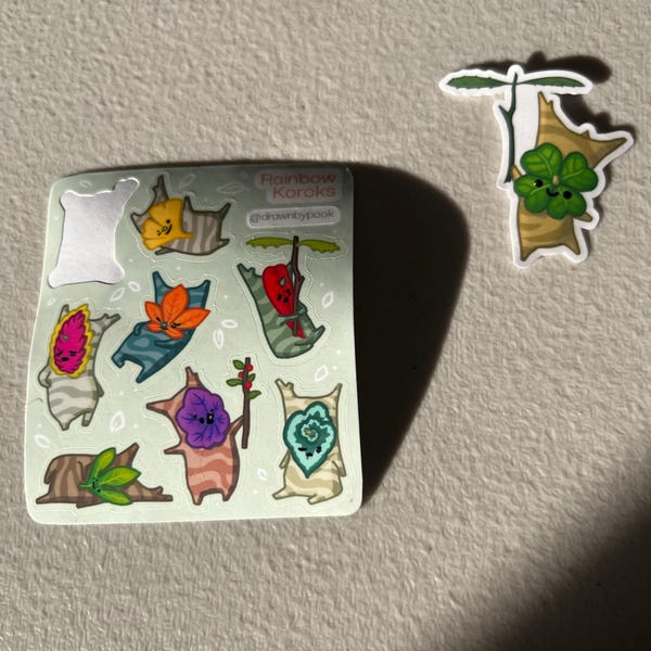 Floral Totk Mineru Zonai Sage Mask Waterproof Vinyl Stickers - the ...